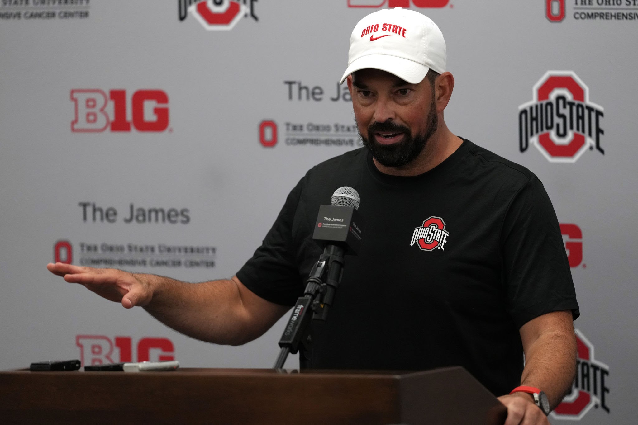 Ryan Day Addresses The Differences Between Ohio State Buckeyes And Michigan Wolverine